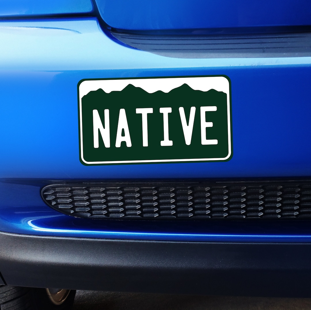 Native - Small Colorado Bumper Sticker - Etsy