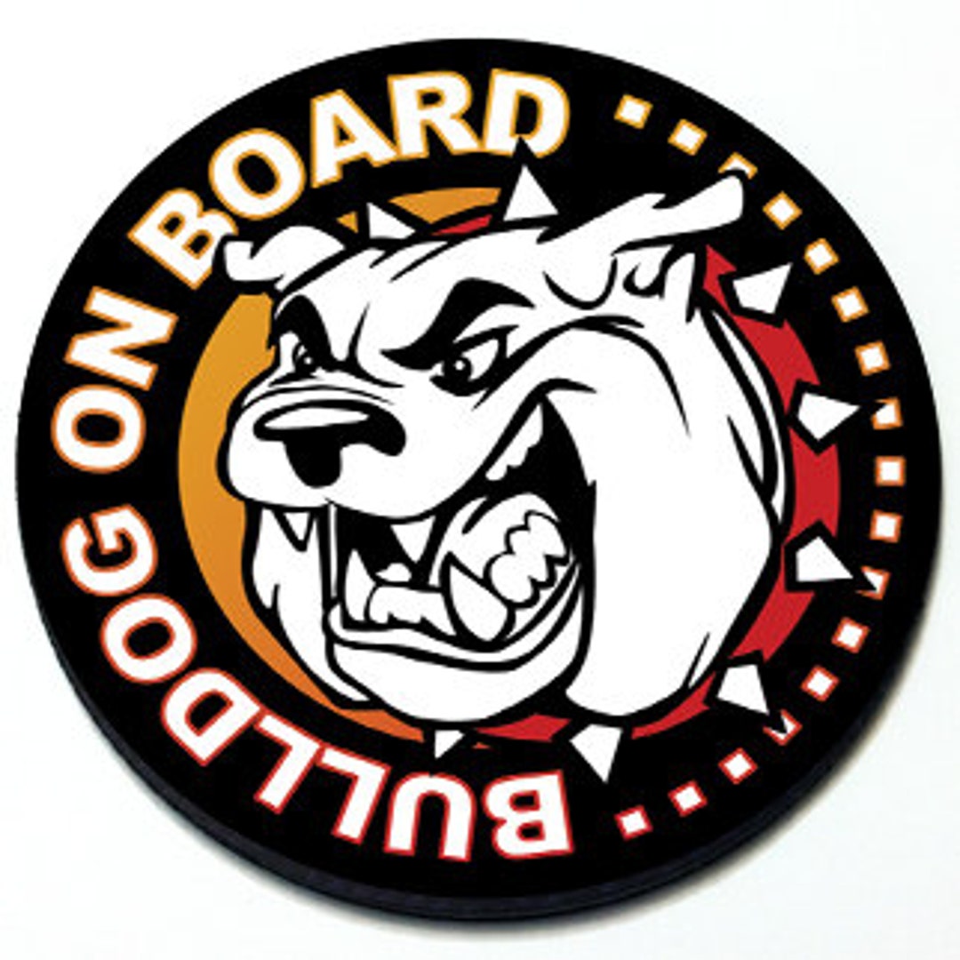 Bulldog on Board - Magnetic Grill Badge for MINI Cooper - Etsy