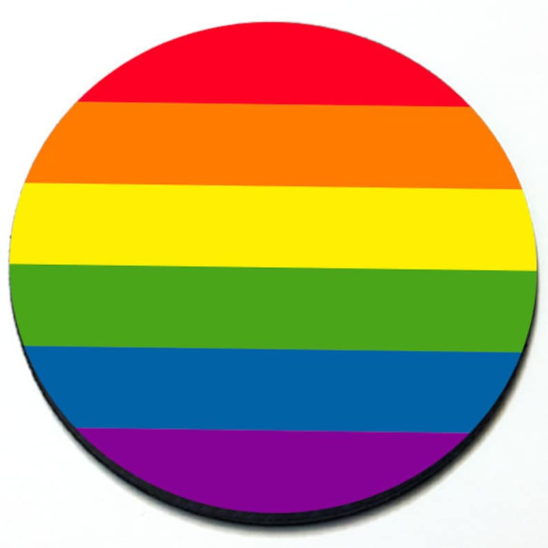 Rainbow Flag Magnetic Grill Badge for MINI Cooper - Etsy