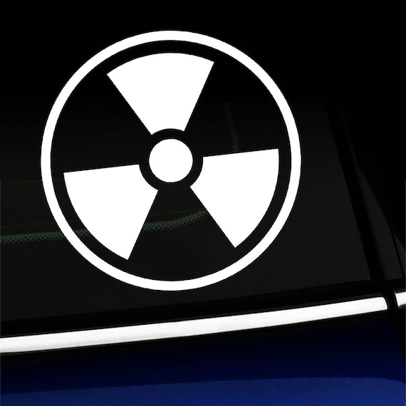 Nuclear Symbol Decal | Etsy