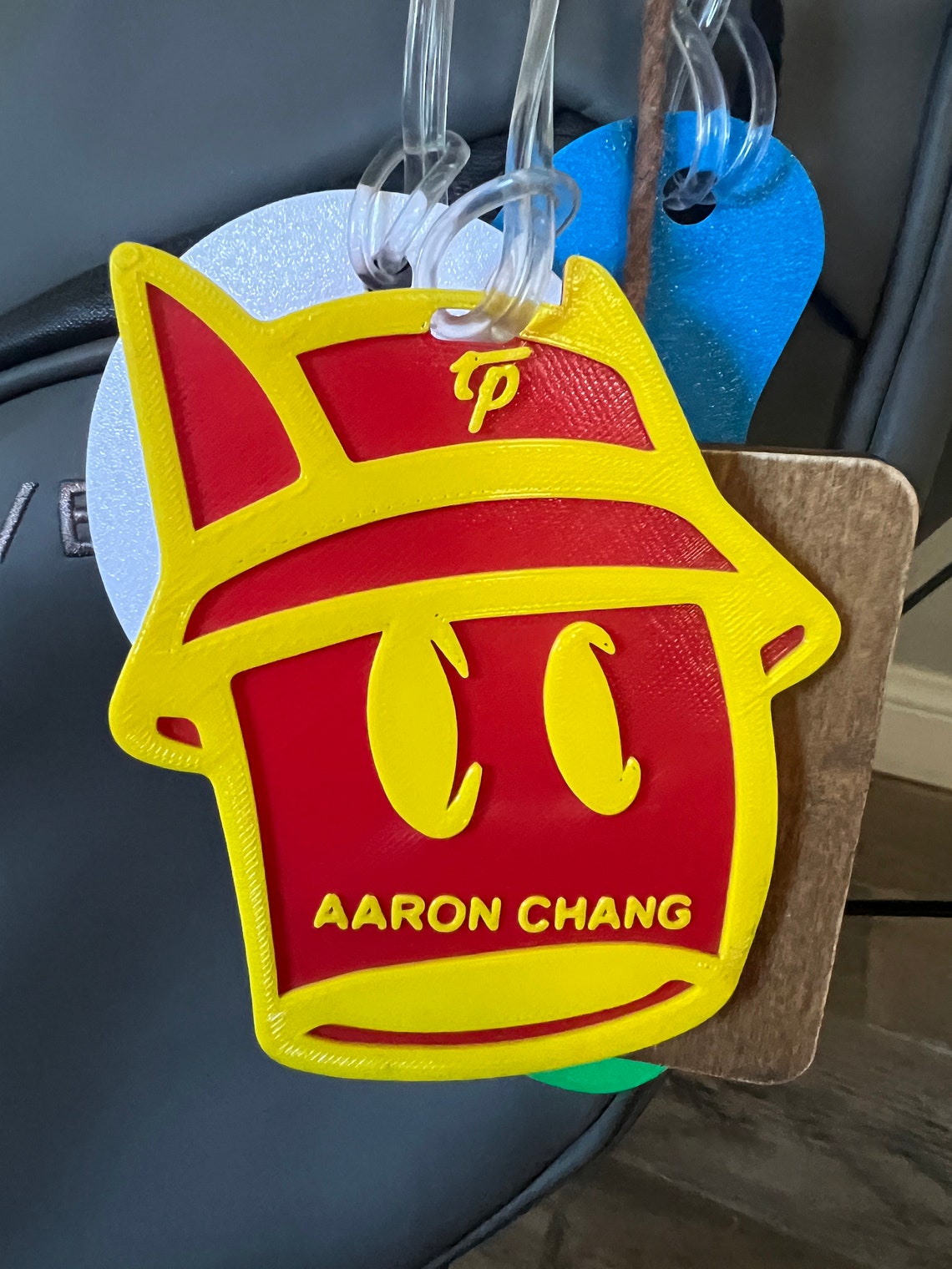 Custom 3D Printed Bag Tags for Golf Luggage Backpacks Etc. - Etsy