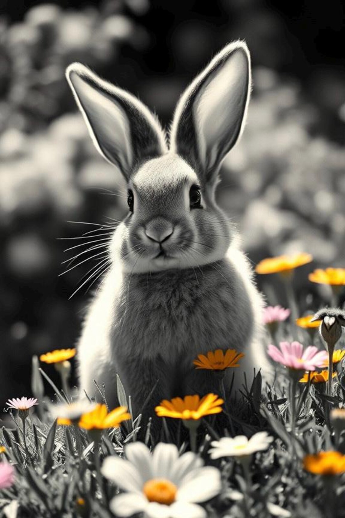 8 Different Images Vintage Easter Bunny Rice Paper Decoupage Paper DIY ...