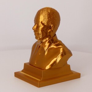 Nelson Mandela Bust Statue – Desk Sculpture, Inspirational Decor ...