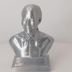 Nelson Mandela Bust Statue – Desk Sculpture, Inspirational Decor ...