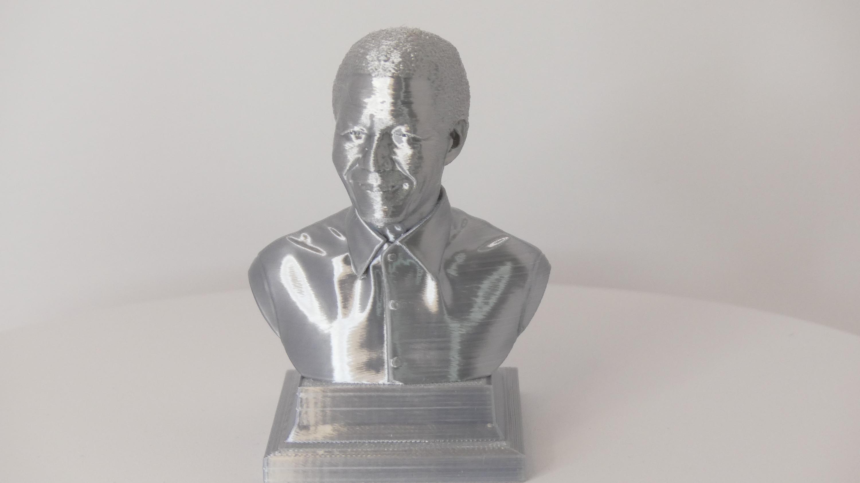 Nelson Mandela Bust Statue – Desk Sculpture, Inspirational Decor ...