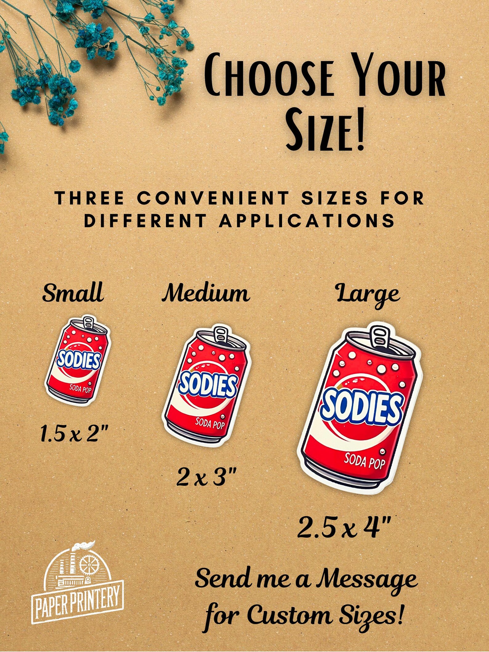 Funny Sodies Sticker or Magnet - Quirky Soda Pop Design Inspired by ...