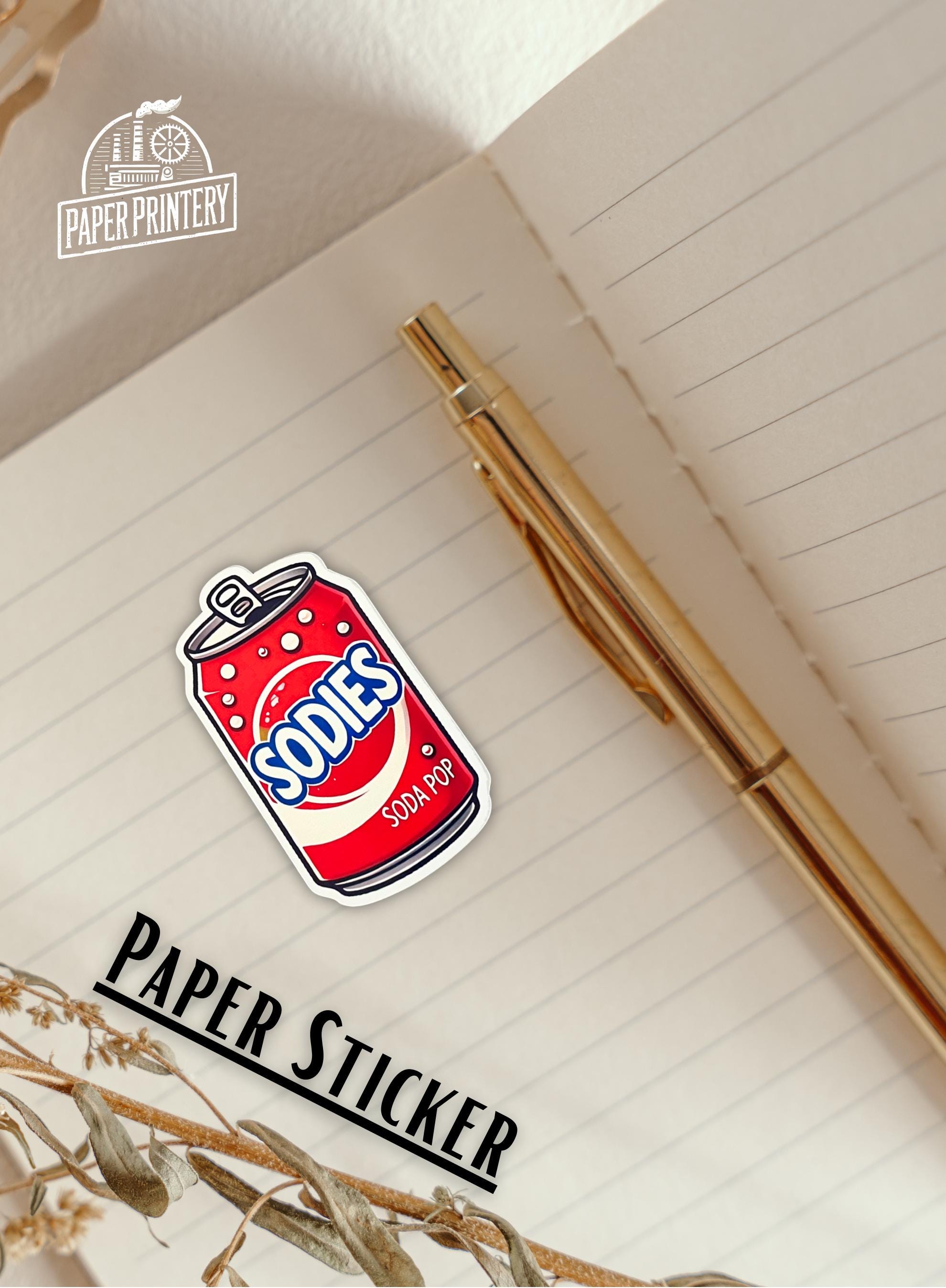 Funny Sodies Sticker or Magnet - Quirky Soda Pop Design Inspired by ...