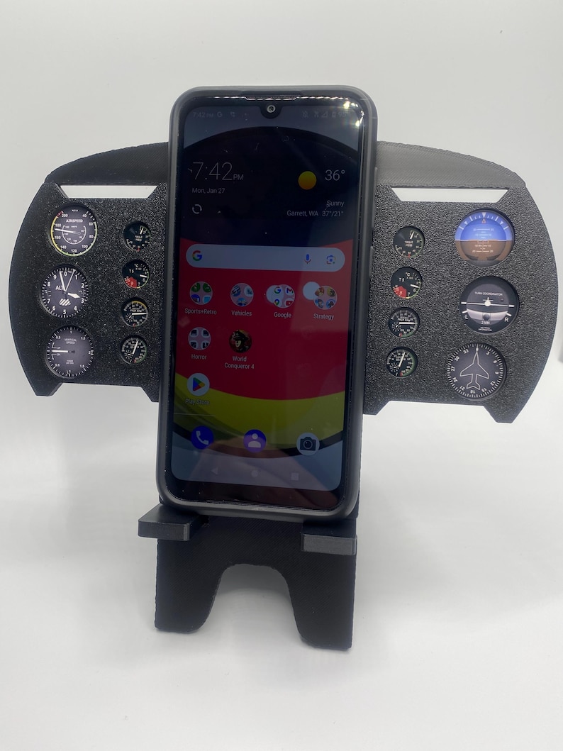 Pilot Cockpit Phone Stand - Etsy