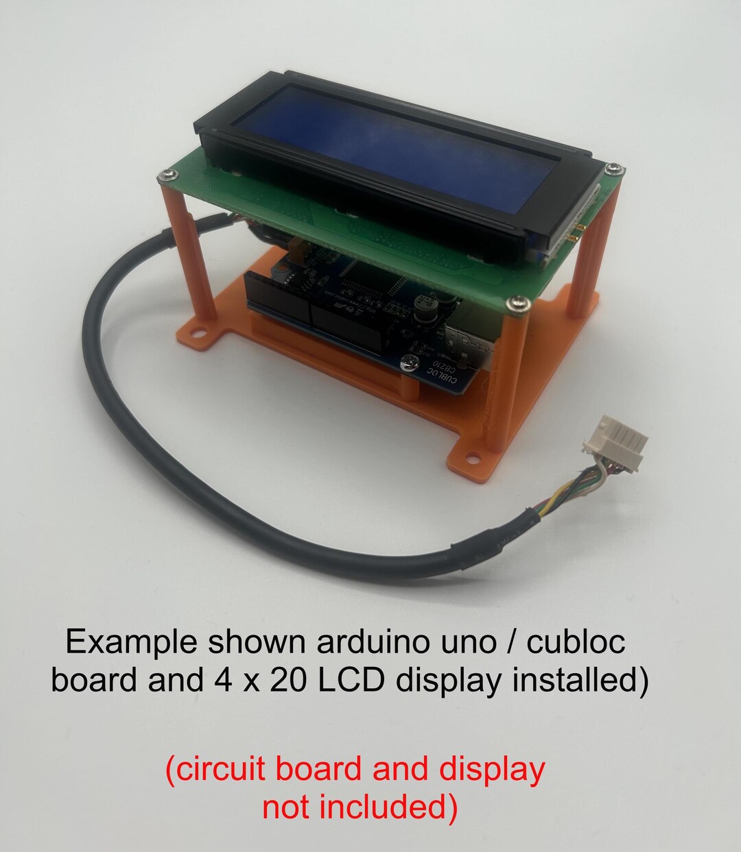 Arduino Uno LCD Mounting Bracket - Etsy