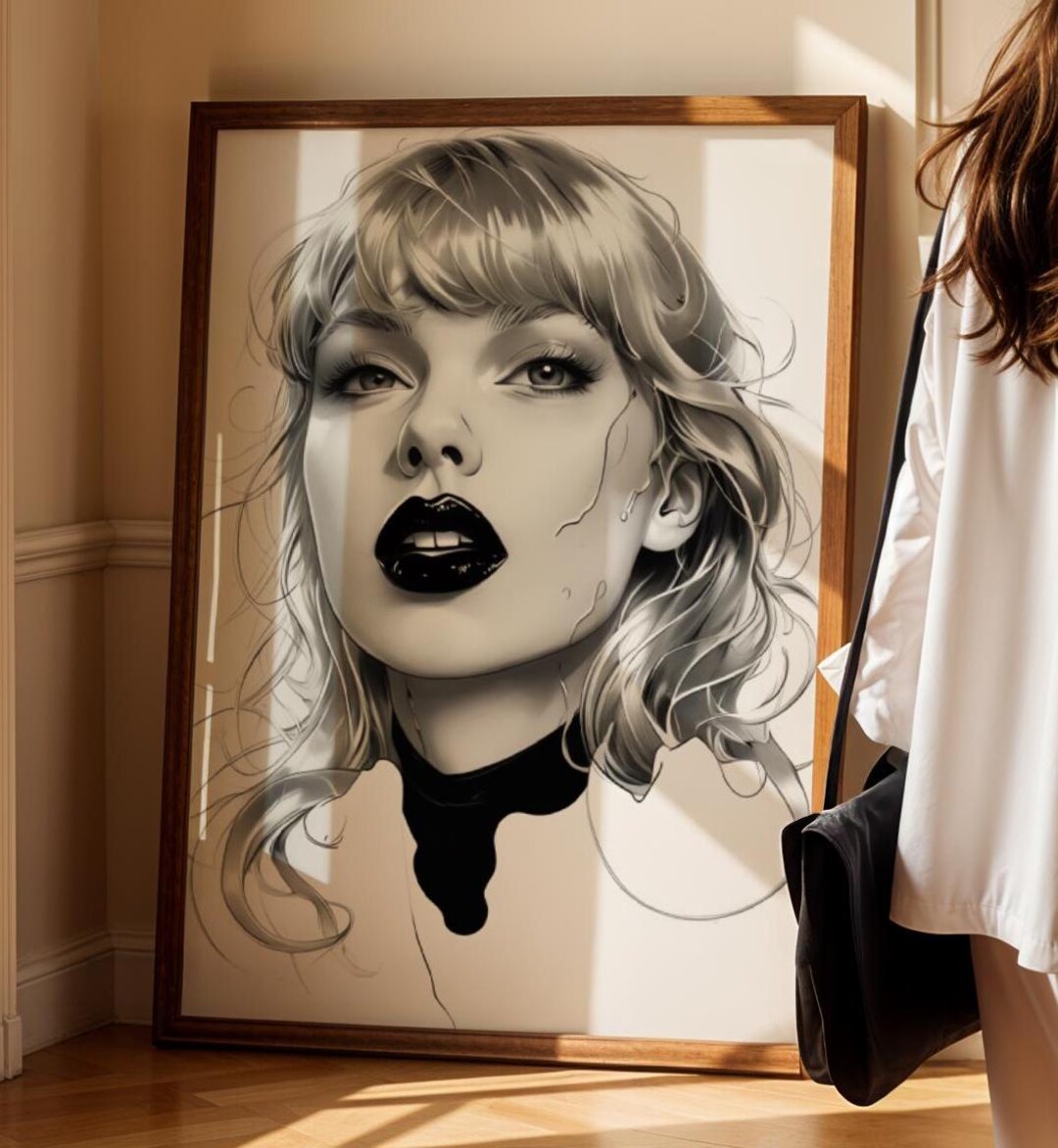 Taylor Print | Taylor Poster Fan Art | Taylor Painting Print Home Décor ...