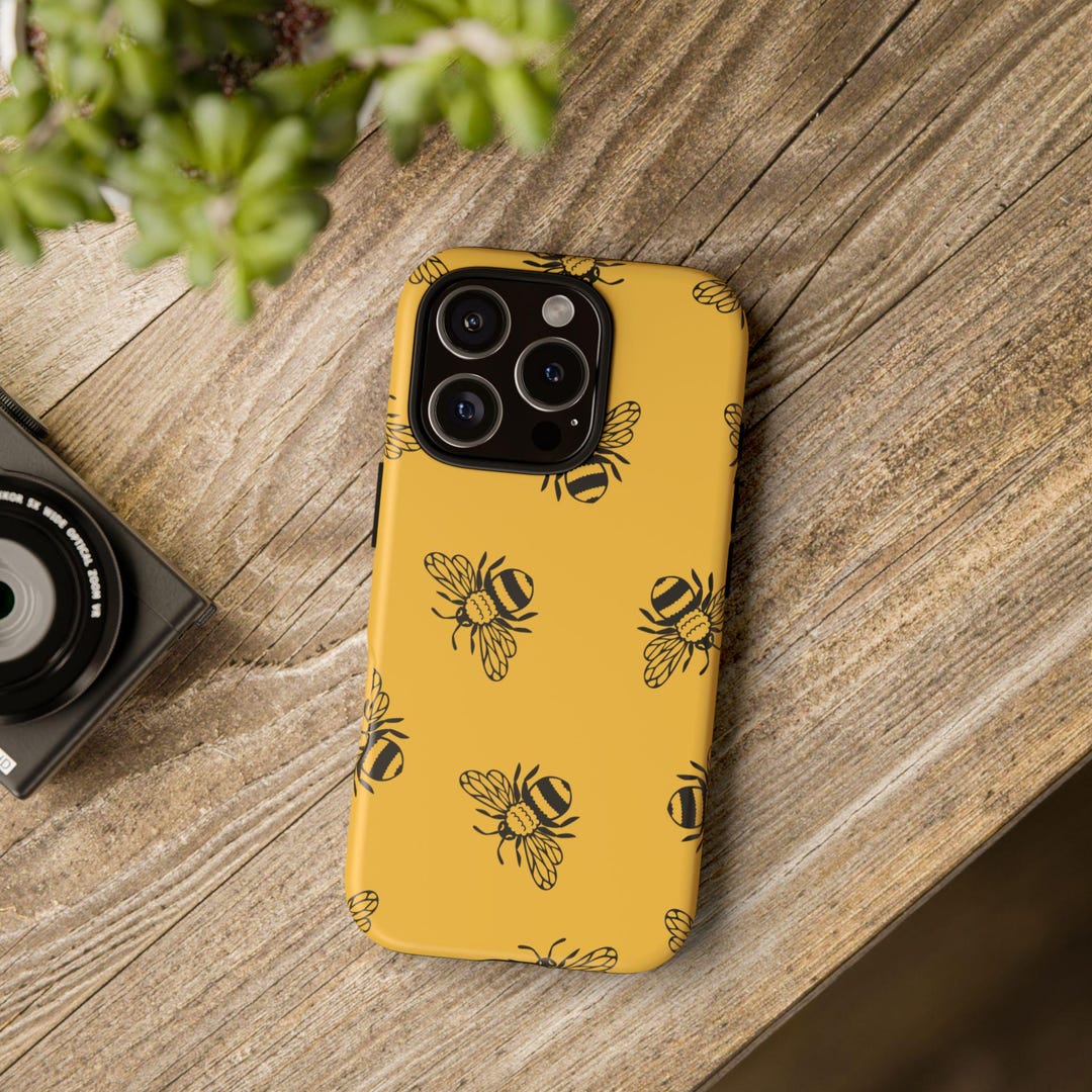 Bumble Bee Phone Case | Insect Pattern Nature Honey Manchester Cute ...