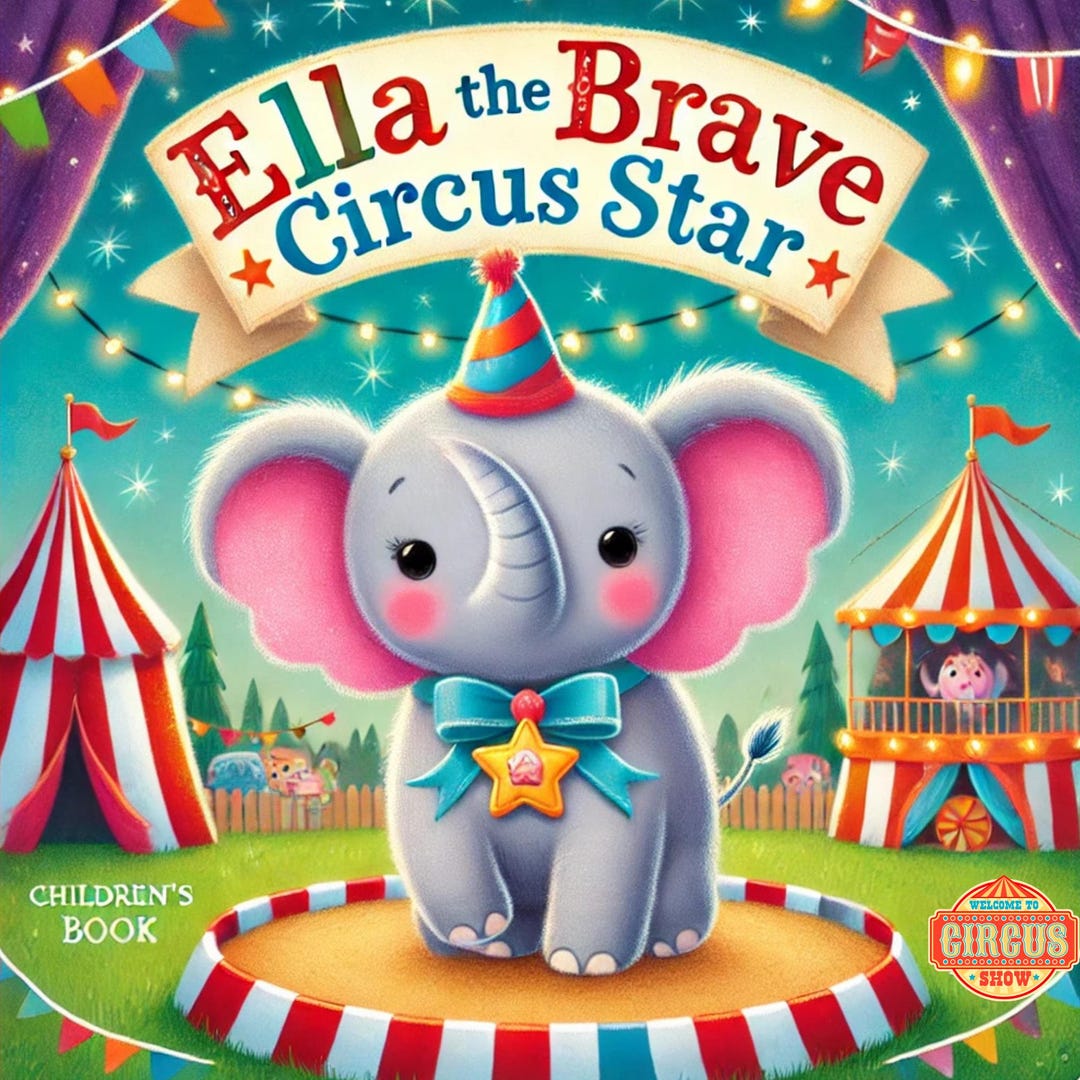 Ella the Brave Little Elephant – A Heartwarming Kids’ Storybook! - Etsy