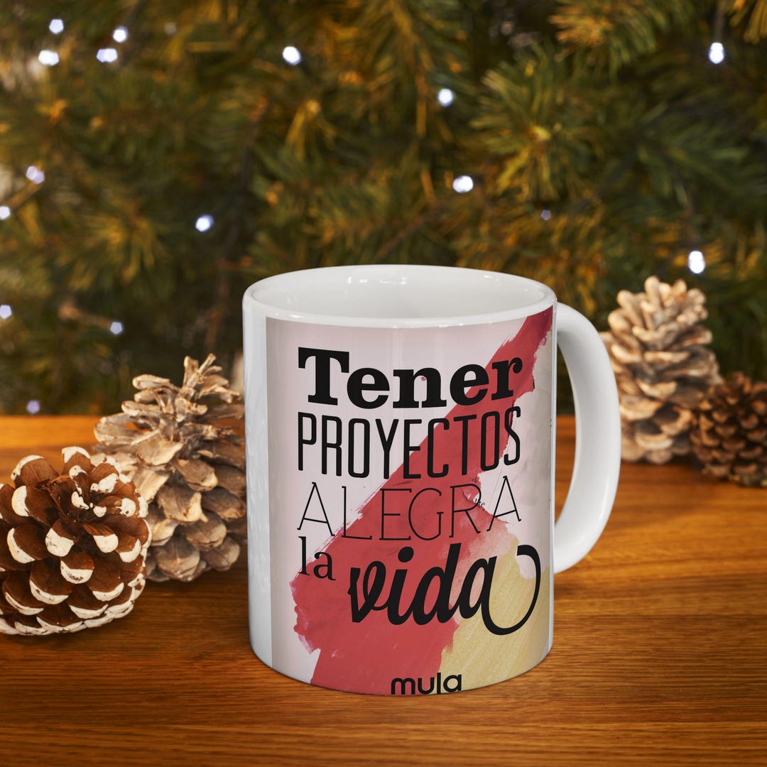 Motivational SPANISH Mug, Funny Office Mug, Friend Birthday, Gift for ...