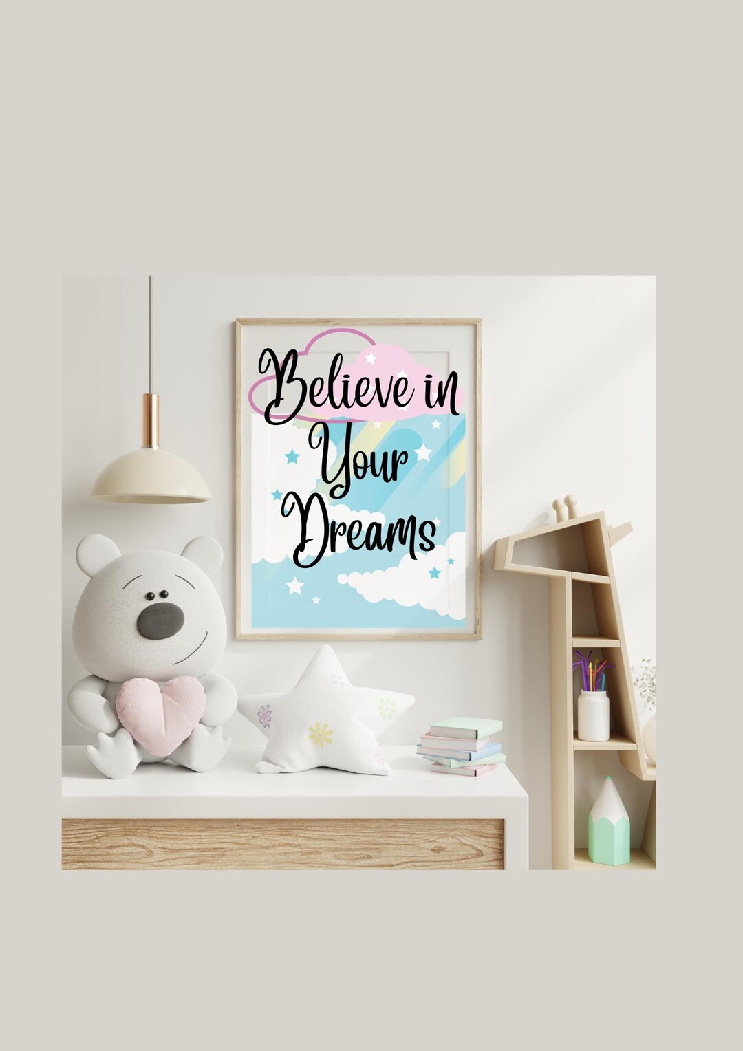 Classroom Poster: Colorful Inspiration Print (A4 PDF) - Etsy