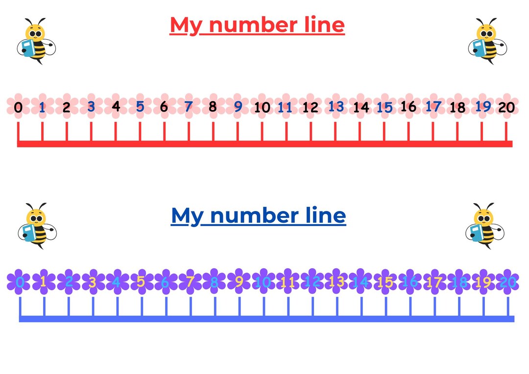 Number Line to 20, Maths, EYFS, KS1, Teacher Resources, Home Learning ...