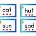 CVC Flash Cards, Phonics Cards Printable With Sound Buttons, EYFS/KS1 ...