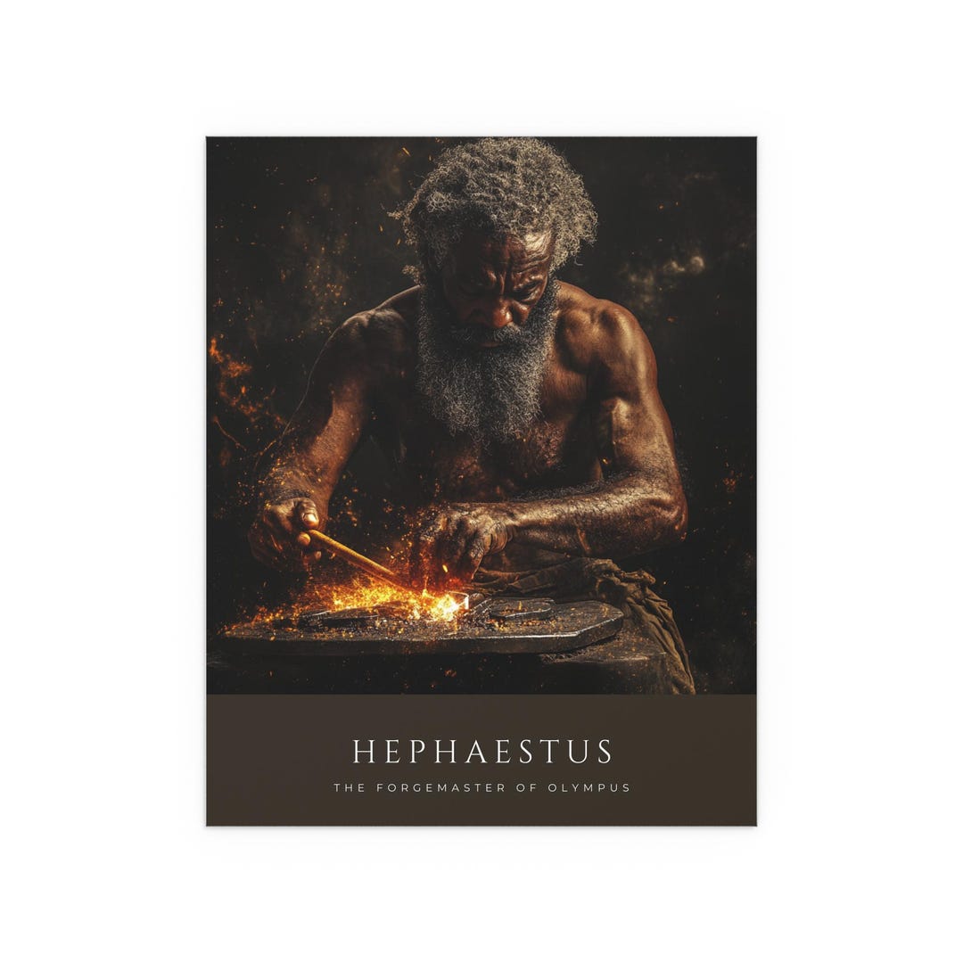 Hephaestus the Divine Craftsman of Fire and Forge - Etsy