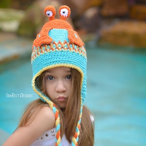 CROCHET PATTERN Cranky the Crab Hat and Amigurumi Toy - Etsy