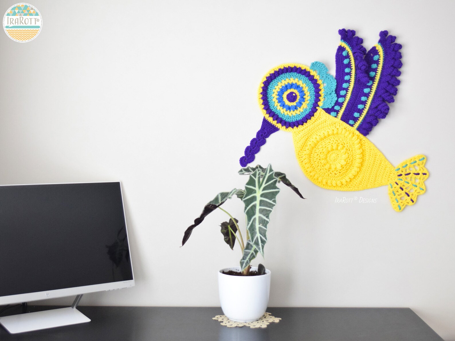 CROCHET PATTERN Colibri the Hummingbird Rug - Etsy