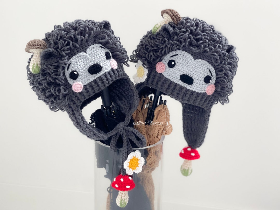 CROCHET PATTERN Huggles the Hedgehog Hat - Etsy