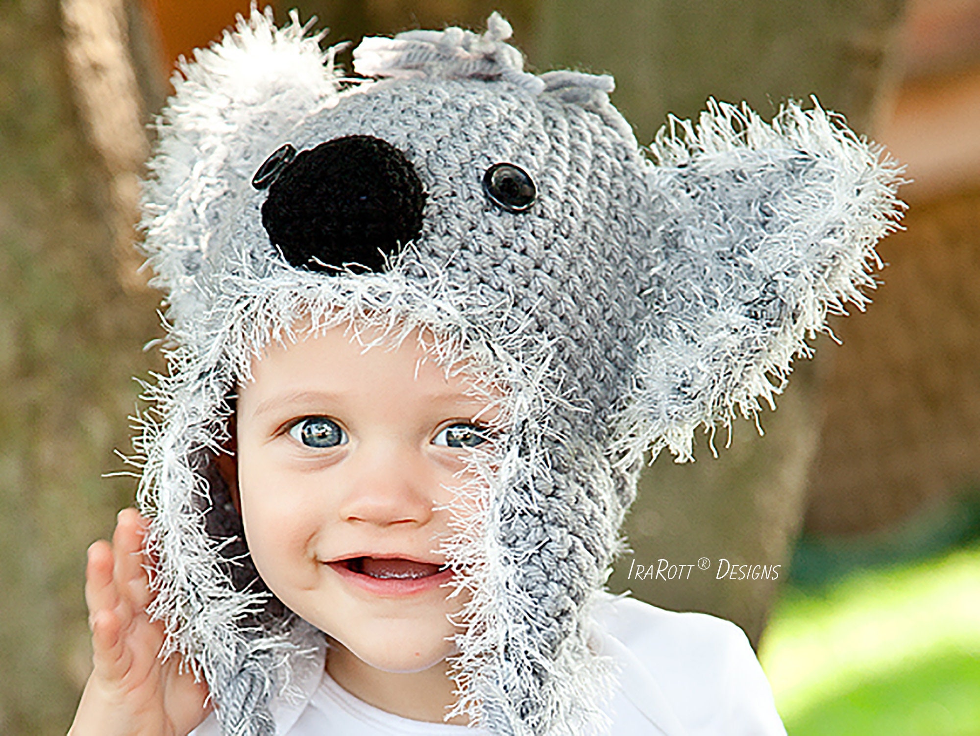 CROCHET PATTERN Ken the Koala Hat | Etsy