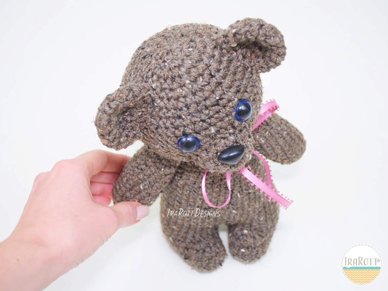 CROCHET PATTERN Cuddles the Chubby Little Classic Bear | Etsy
