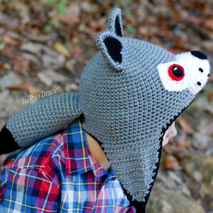 CROCHET PATTERN Rolf the Wolf Hat - Etsy
