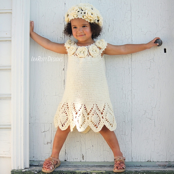 Crochet Girl Dress - Etsy