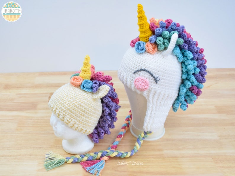 CROCHET PATTERN Sophia the Magical Unicorn Hat - Etsy