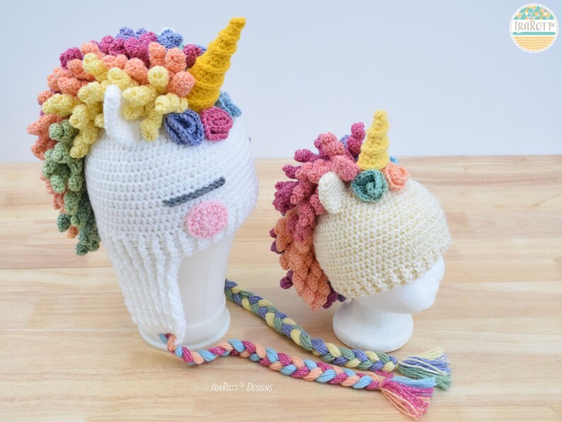 CROCHET PATTERN Sophia the Magical Unicorn Hat - Etsy