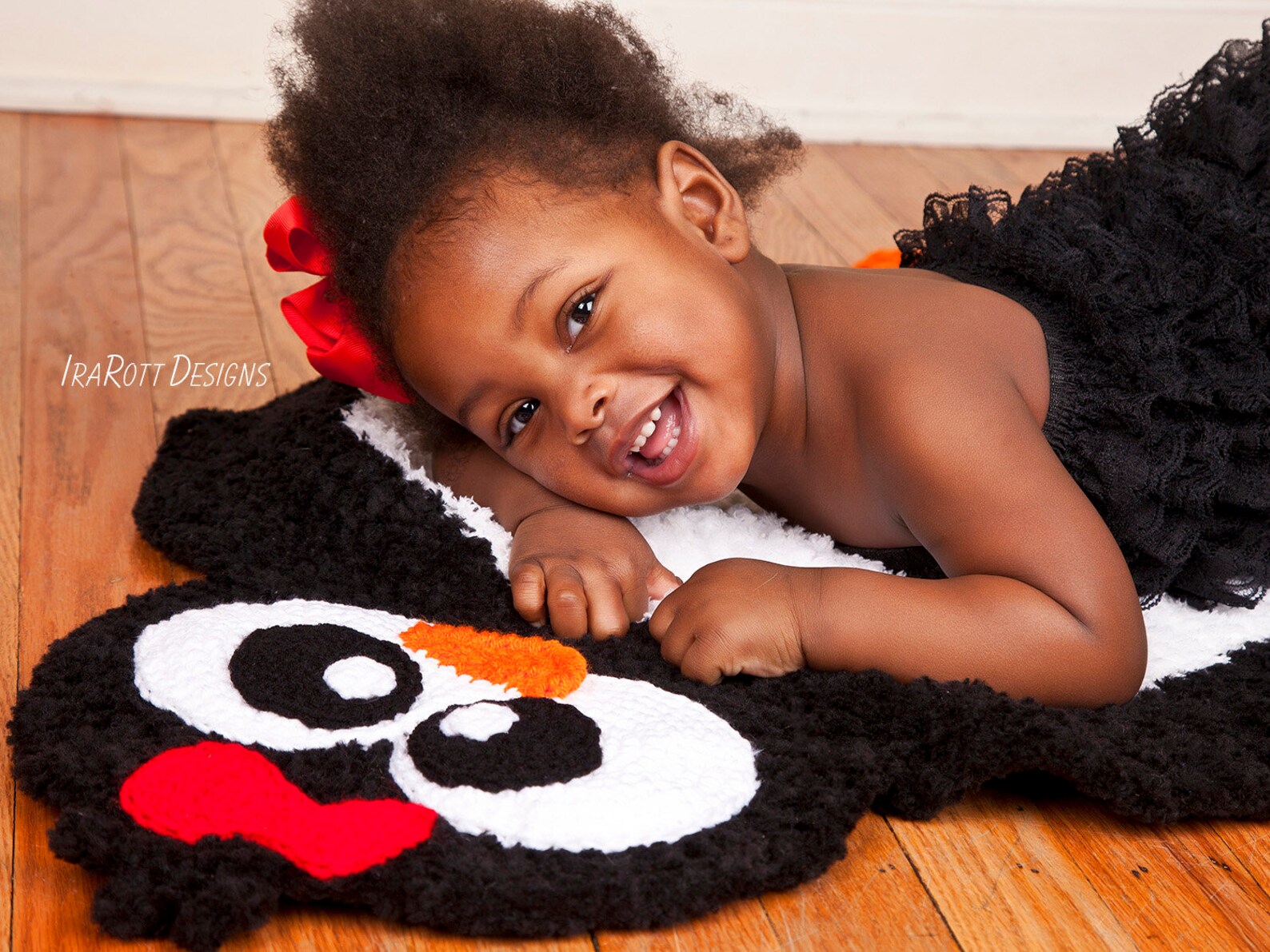 CROCHET PATTERN Penguin Animal Rug - Etsy