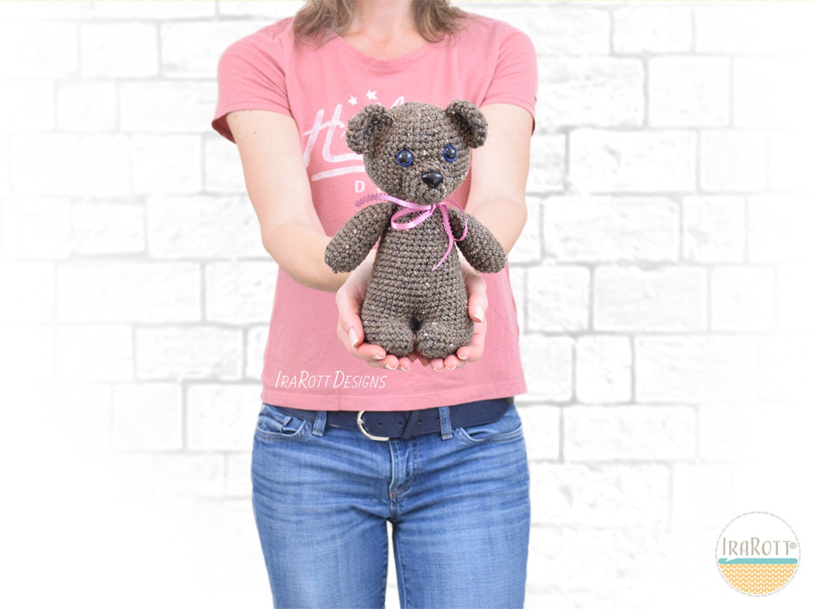 CROCHET PATTERN Cuddles the Chubby Little Classic Bear | Etsy