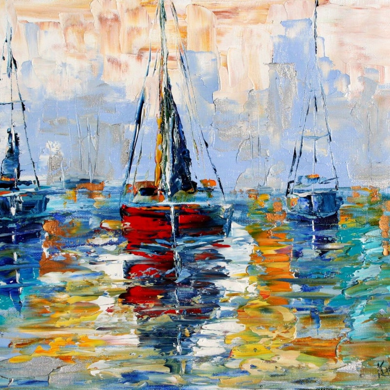 Boat Print - Etsy