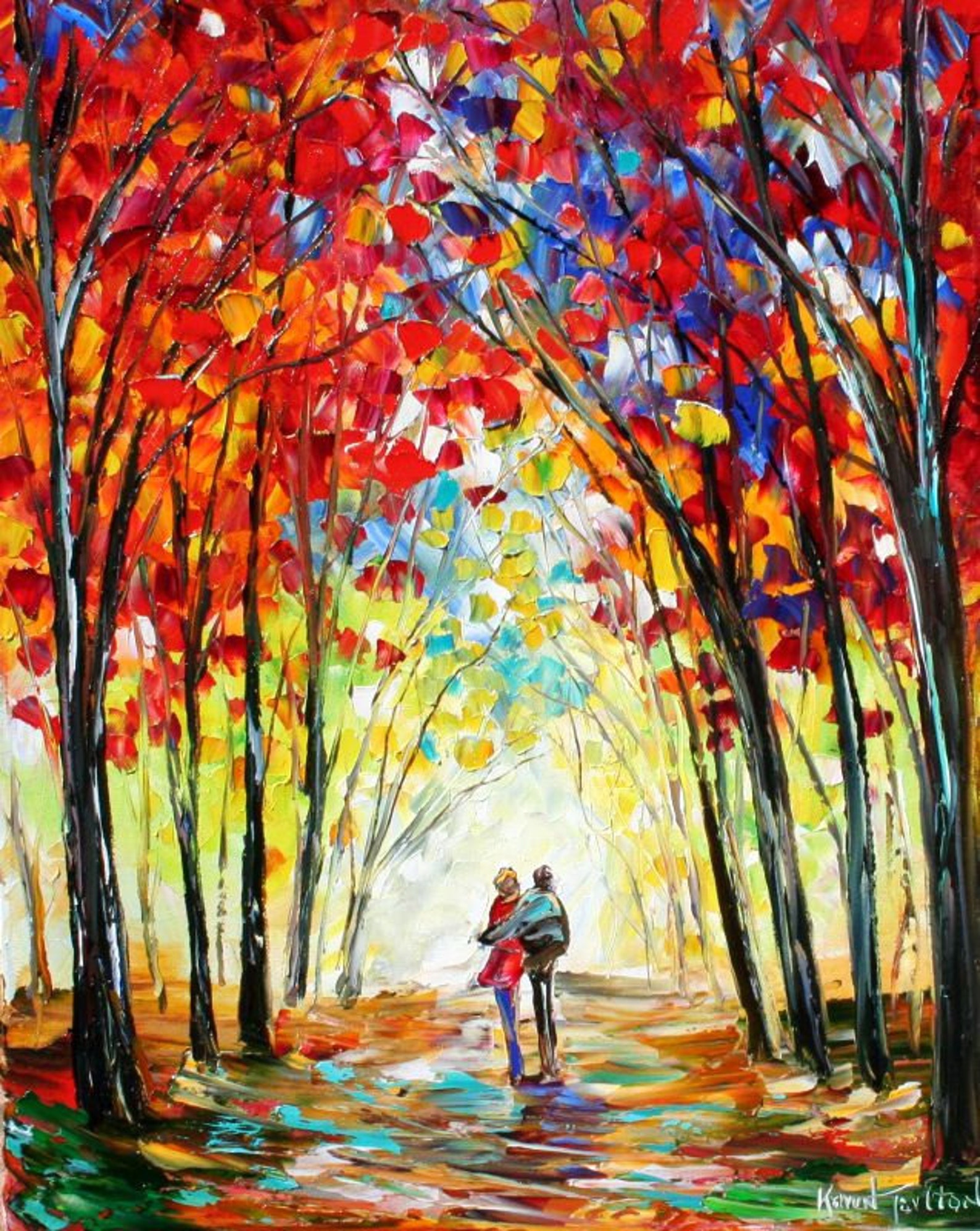 Commission Your Own Custom Original Oil Landscape Painting by Karen ...