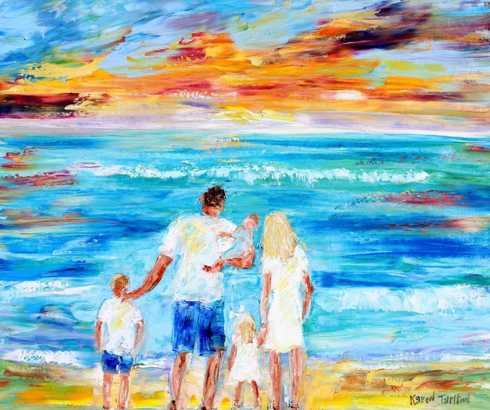 Family Painting Abstract