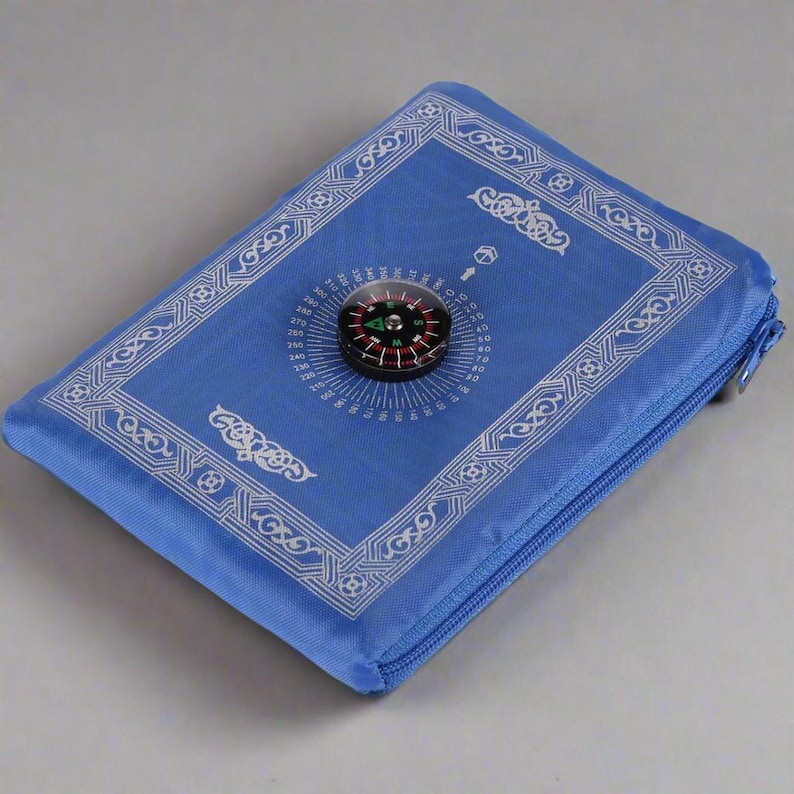 Portable Waterproof Travel Prayer Mat - With Compass - Etsy Israel