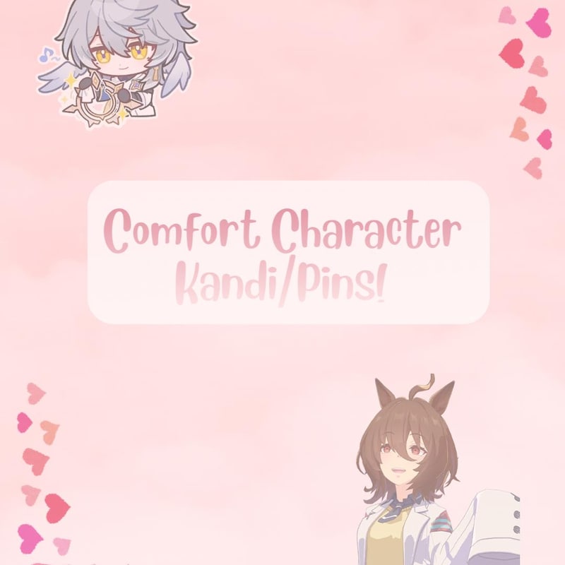 Comfort Character With Pins - Etsy