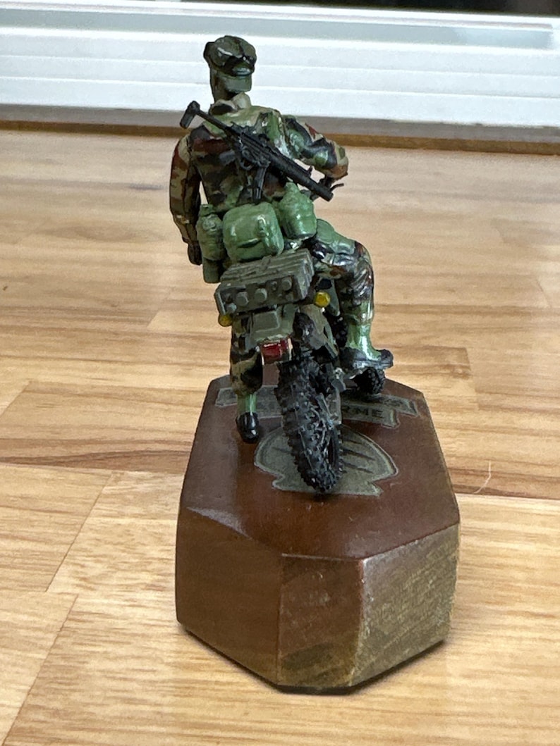 1980’s Special Forces Soldier on a Dirt Bike. - Etsy