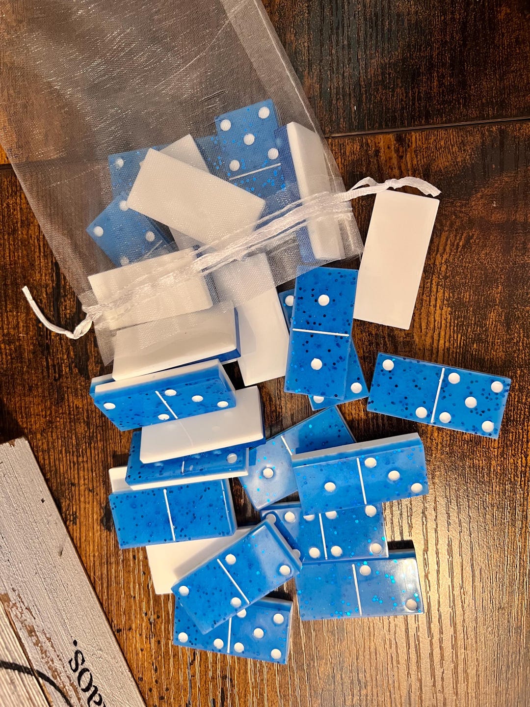 Custom Resin Dominoes: Handmade Game Night Fun - Etsy