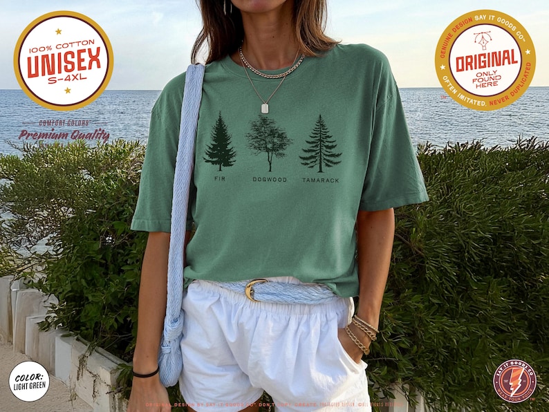 Subtle Fuck Trump Maga Shirt, Fir Dogwood Tamarack Nature Tee, National ...