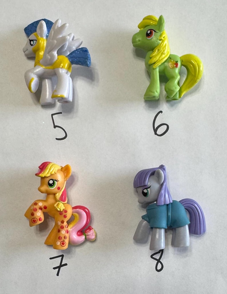 My Little Pony Blind Bag Toys. Assorted Ponies. Mini Figures and Cake ...