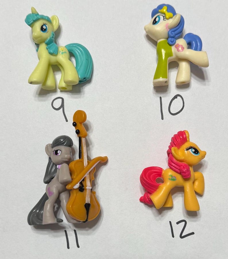 My Little Pony Blind Bag Toys. Assorted Ponies. Mini Figures and Cake ...