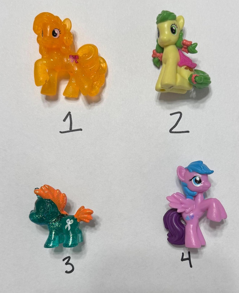 My Little Pony Blind Bag Toys. Assorted Ponies. Mini Figures and Cake ...