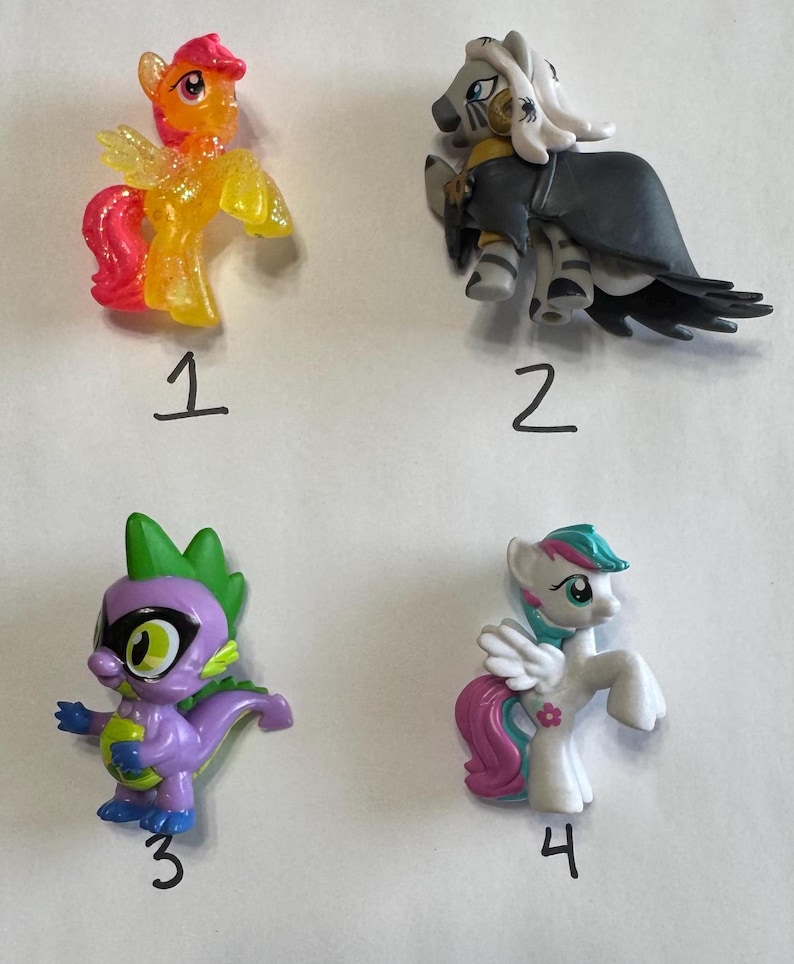 My Little Pony Blind Bag Toys. Assorted Ponies. Mini Figures and Cake ...