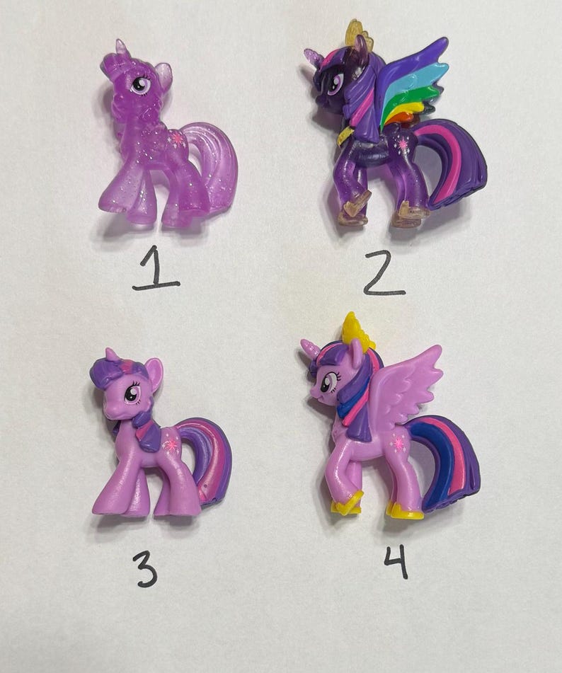 My Little Pony Blind Bag Toys. Assorted Ponies. Mini Figures and Cake ...