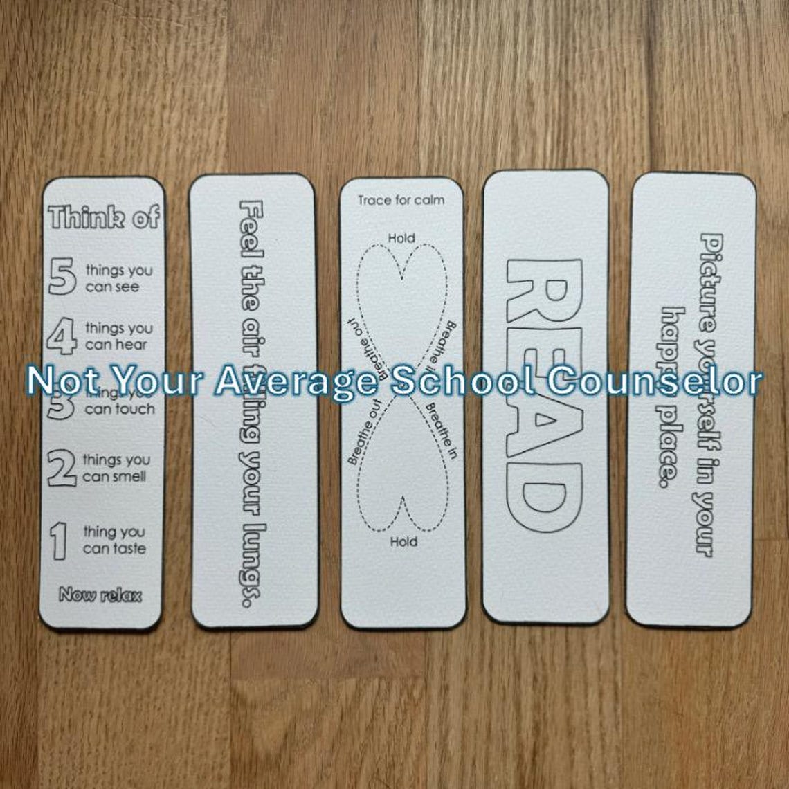 Mindfulness, Mental Health, and Self Care Bookmarks - Great for ...