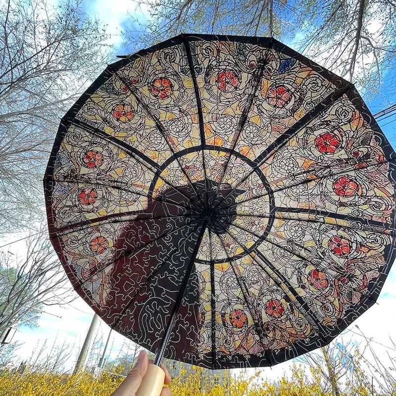 Umbrella Compact Cat - Etsy UK