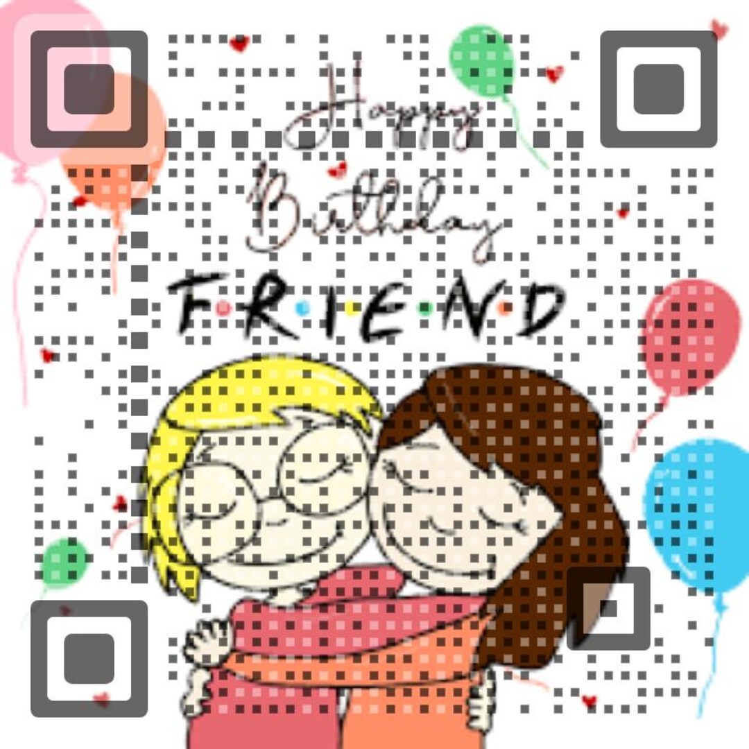 Happy Birthday QR Code - Etsy
