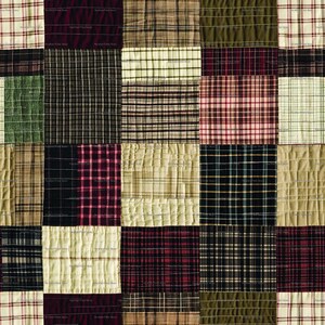 Rustic Plaid Patchwork Quilt Patterns: Seamless Farmhouse Prints ...