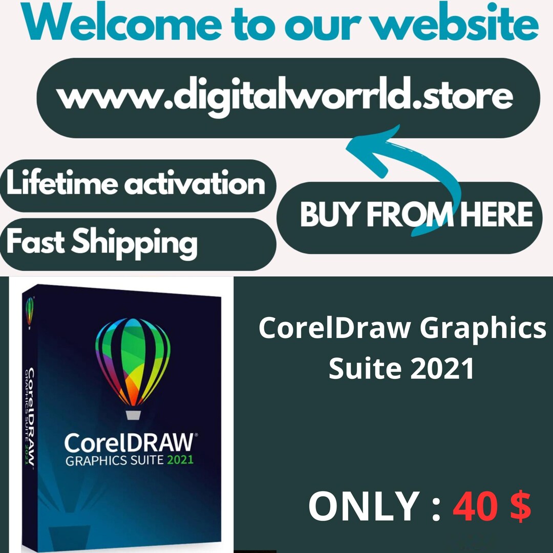 Coreldraw Graphics Suite 2021 | Version à Vie | Téléchargement ...
